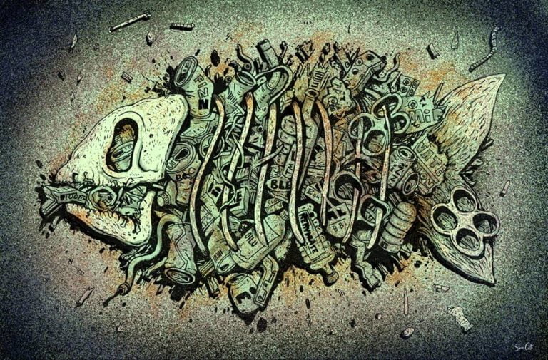 Meet Steve Cutts: An Artist With An Edge - Eluxe Magazine