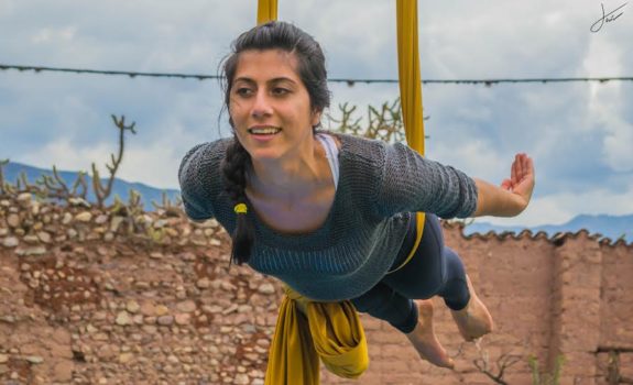 Let's Get High! The Aerial Silk Fitness Trend - Eluxe Magazine