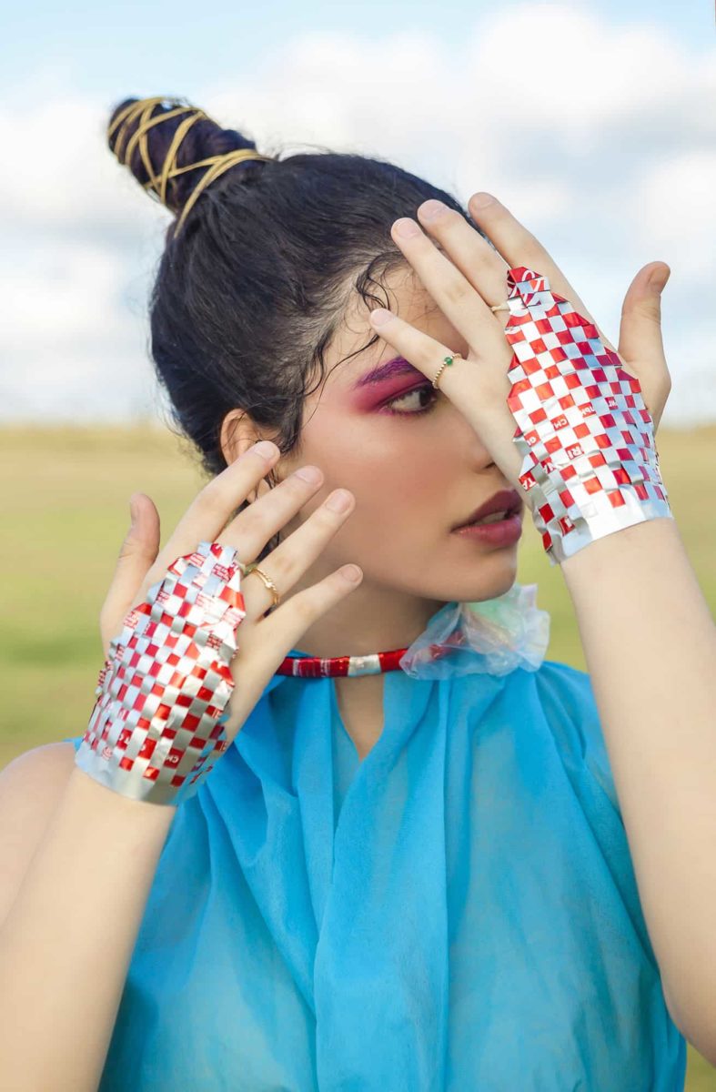 A Fantastic Plastic Photoshoot For Plastic Free July - Eluxe Magazine