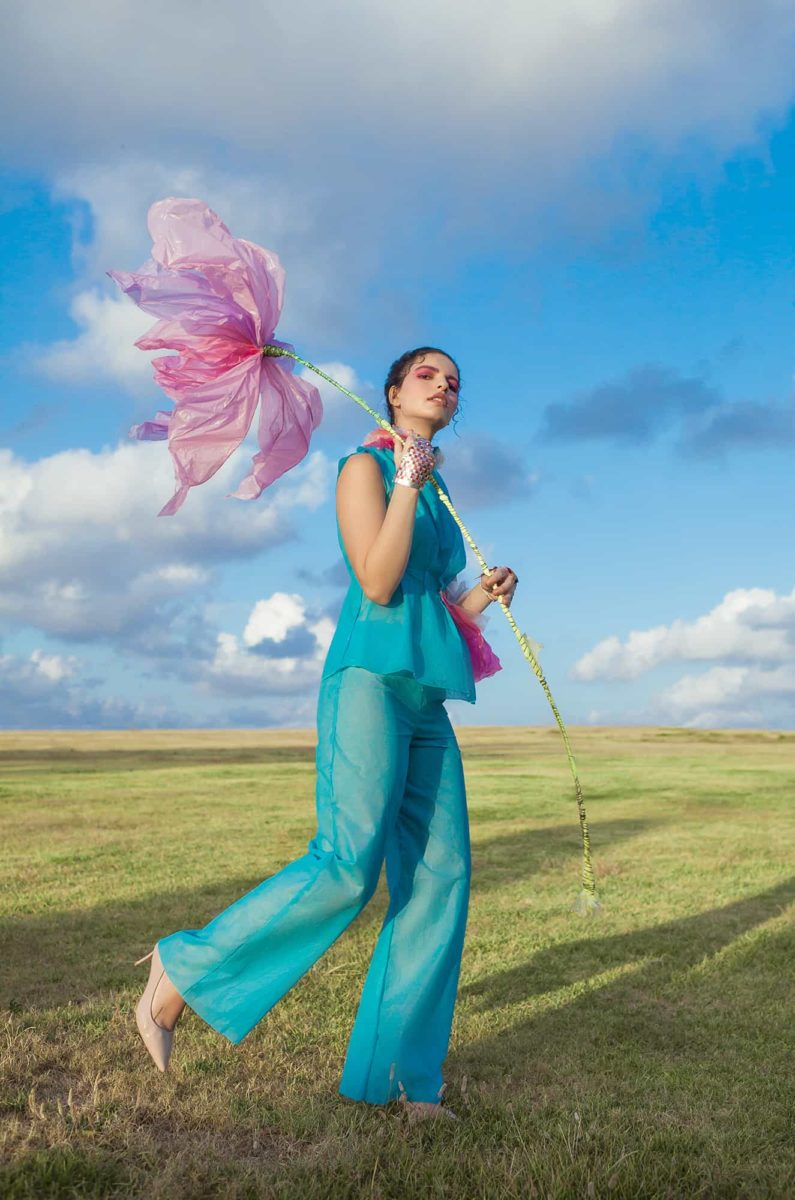 A Fantastic Plastic Photoshoot For Plastic Free July - Eluxe Magazine