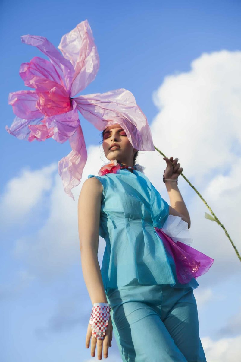 A Fantastic Plastic Photoshoot For Plastic Free July - Eluxe Magazine